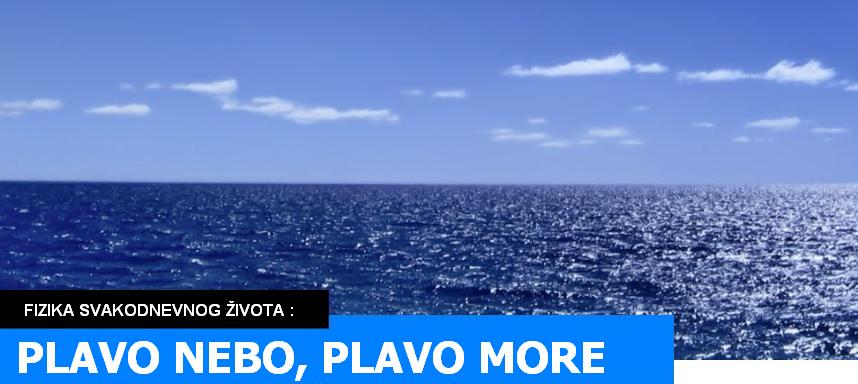 Plavo nebo, plavo more